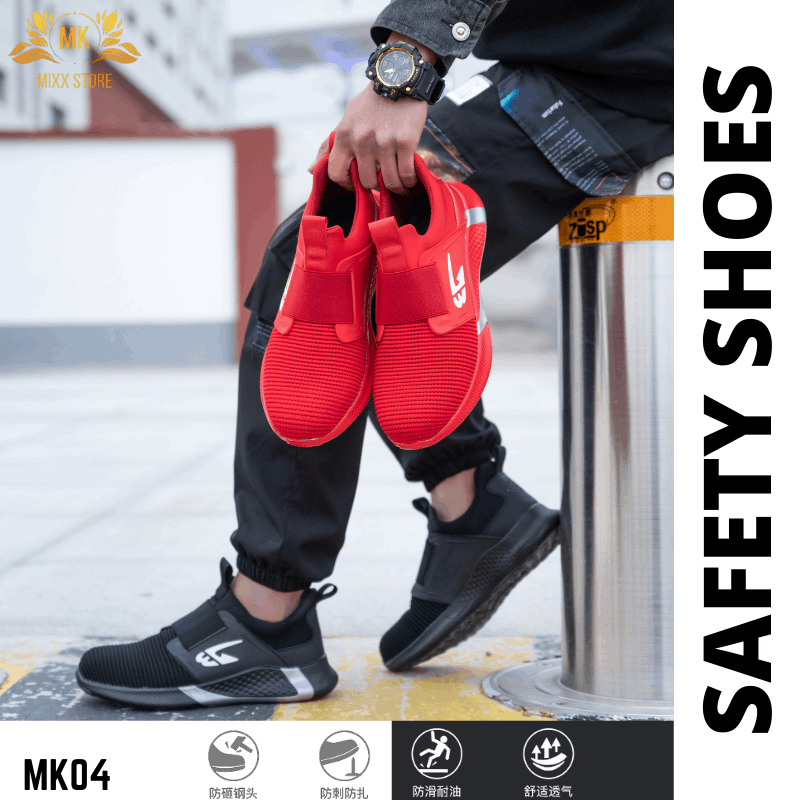 MK04-LIGHT SAFETY SHOES - MK MIXX STORE